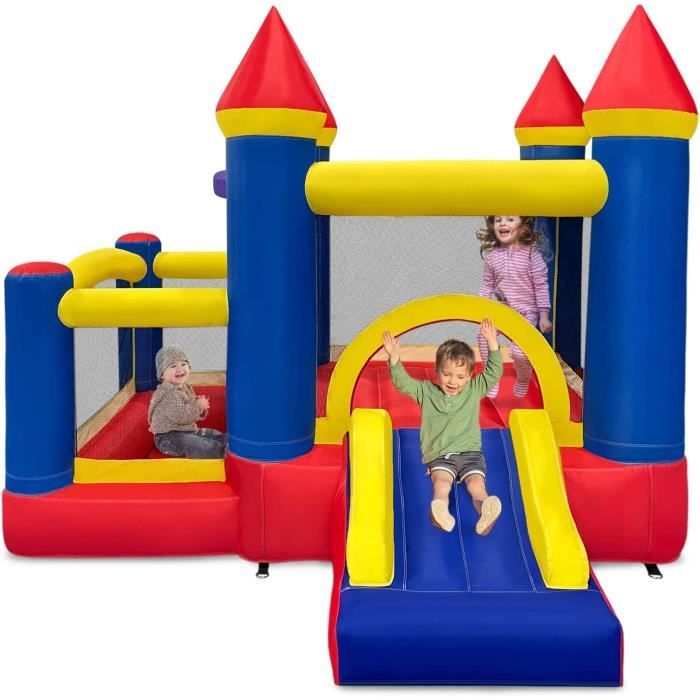 Château gonflable pour enfants 435 x 270 x 225 cm Gonflable Ensemble de ...