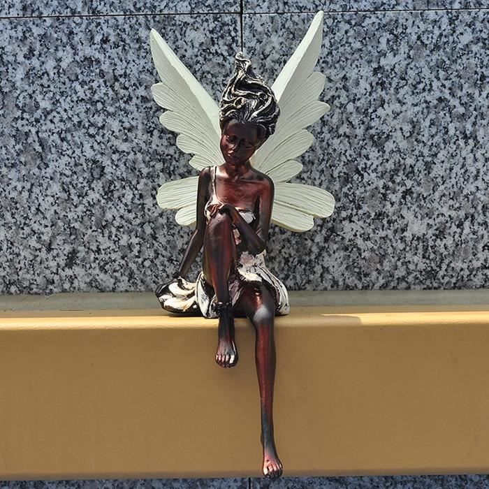 Statue De Nain De Motard De 14,5 Cm, Figurines De Jardin Pour Le Salon ...