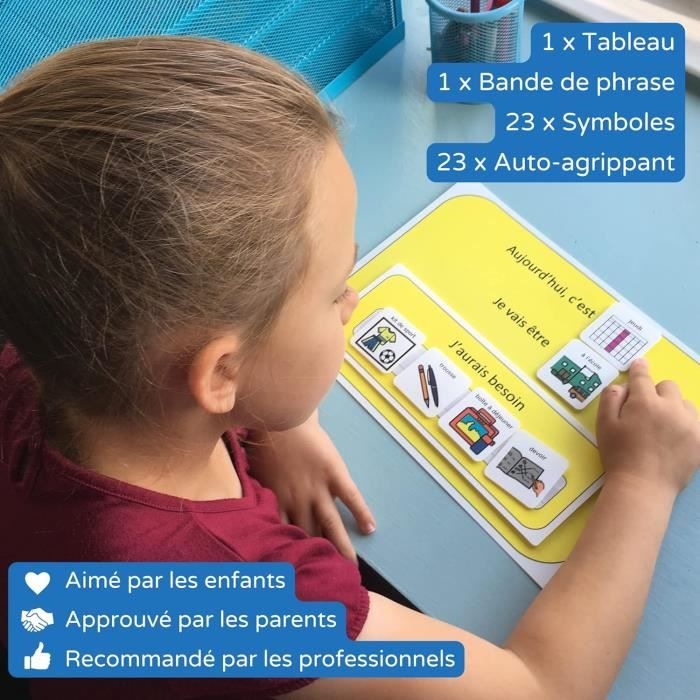 Tableau Routine Enfant Se Préparer Emploi Du Temps-Rituel 32 ...