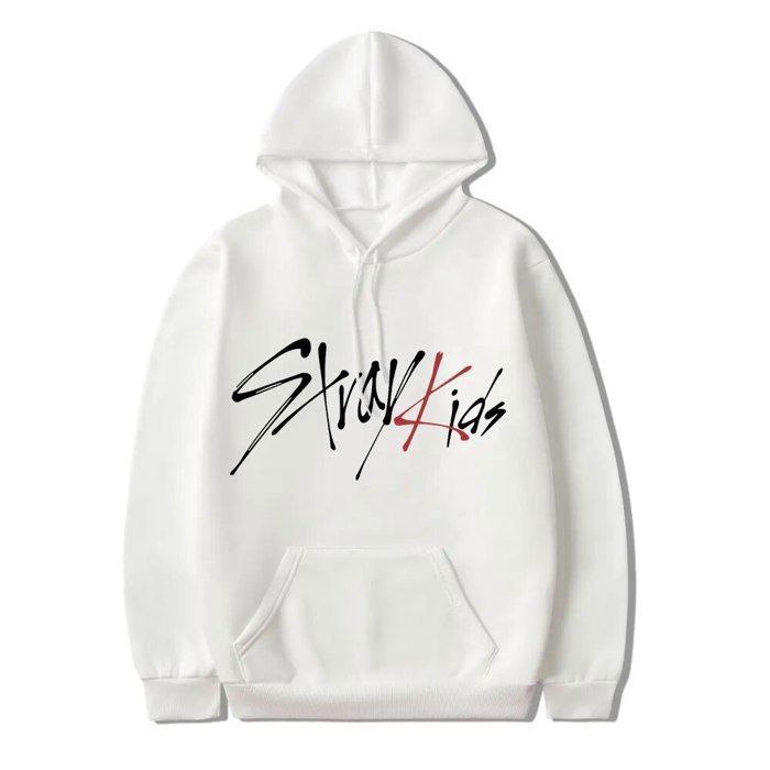 Sweats à capuche K-pop Stray Kids pour femmes et hommes,streetwear ...