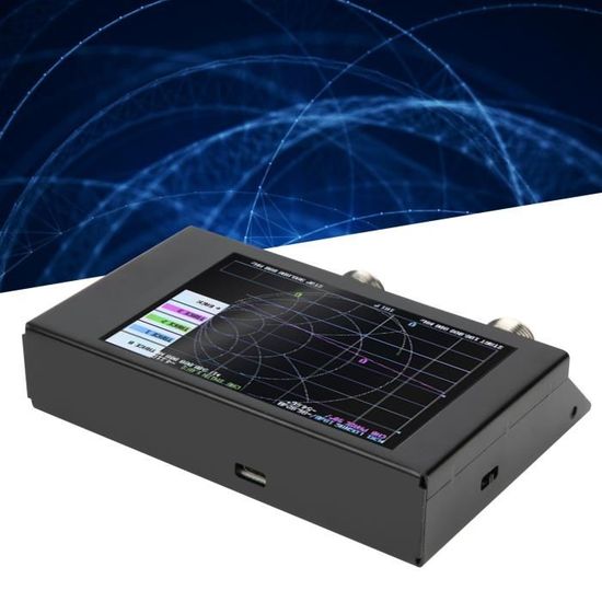 Analyseur d'antenne grand écran Analyseur de Réseau Vectoriel Analyseur d'Antenne 3G NanoVNA V2 ...