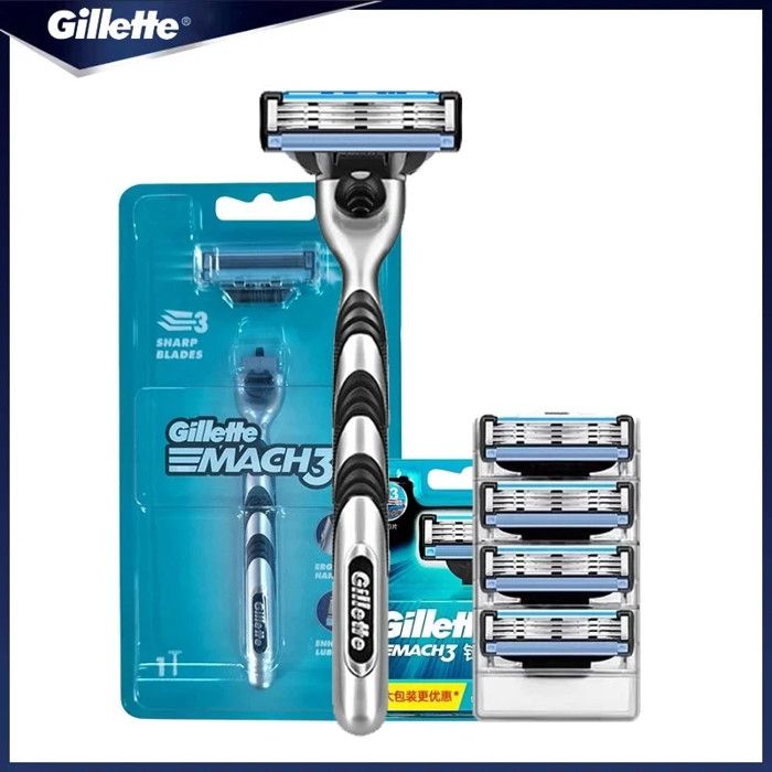 Gillette-Rasoir Mach 3 Professionnel pour Homme,Machine à Épilation ...