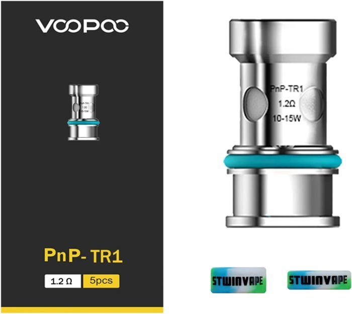 Pour VooPoo PnP TR1 1,2 ohm Coils PnP Pod II Drag S X PnP-X Vinci Ari 2 ...