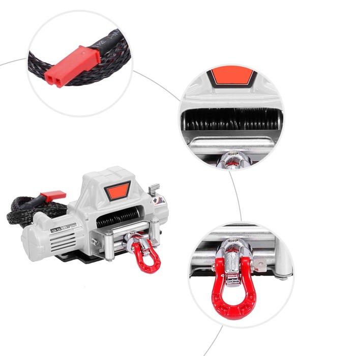 RC Winch Winch Automatic Winch Trevote Controlch avec lisse pour 1/10 ...