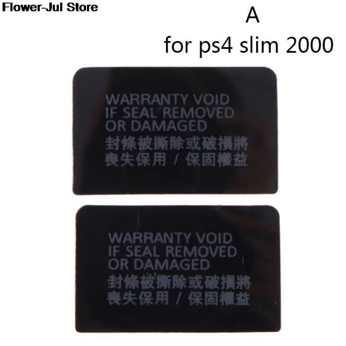 Pour ps4 mince 2000-Étiquette Autocollante Pour Hôte, 2 Pièces, Pour ...