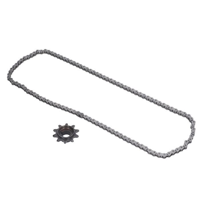 Chaîne d'entraînement AKOZON 415 110 maillons pour vélo électrique 49cc ...