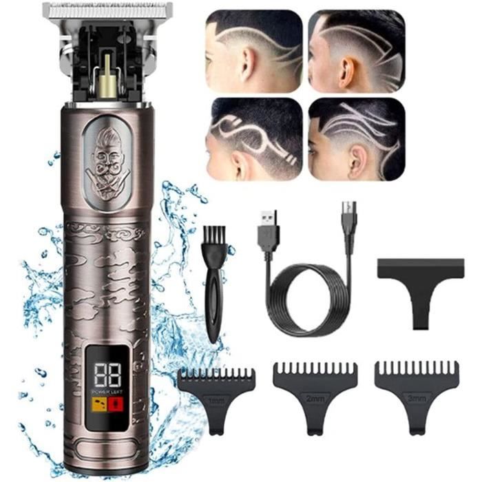 Tondeuse Cheveux Hommes, Tondeuse Barbe Electriques Hommes, Tondeuse Cheveux Professionnelle ...