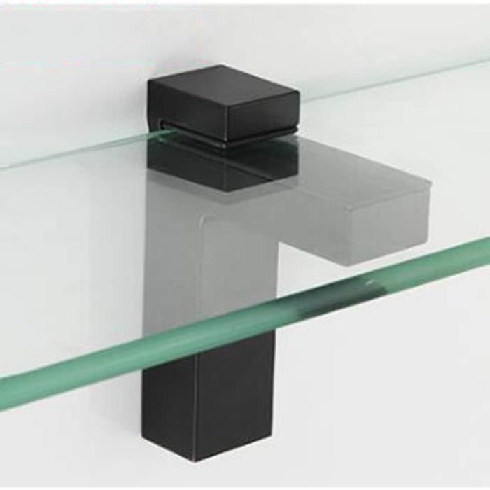 [2 Pièces] Support De Tablette En Bois Massif - Verre Réglable À ...