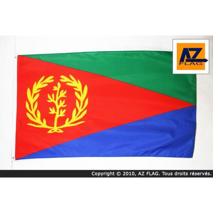 Drapeau Erythrée - AZ FLAG - 150x90cm - Polyester haute qualité ...
