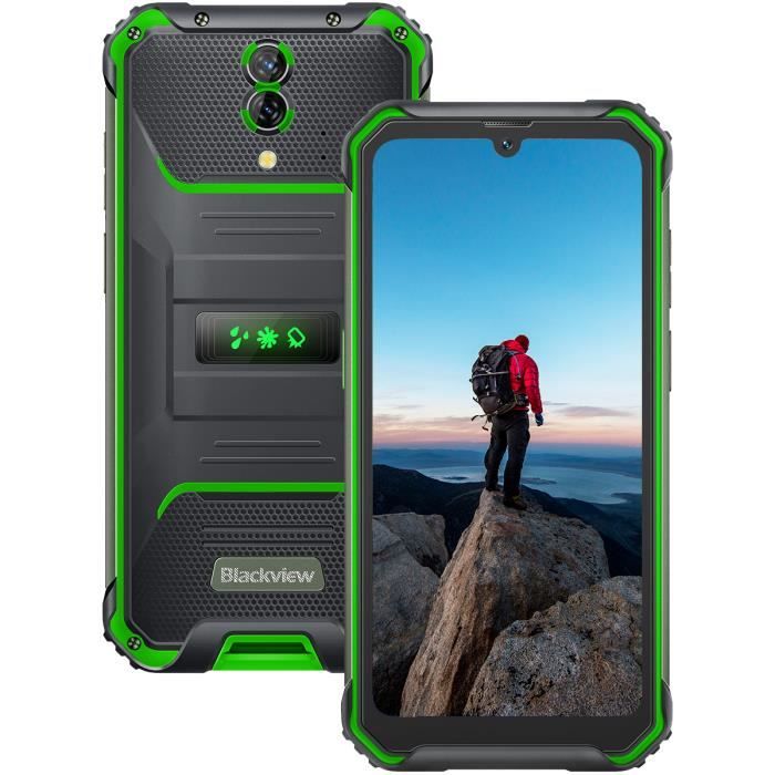 Blackview BV7200 Robuste Smartphone 6Go 128Go IP68 Étanche Batterie 5180mAh Écran 6.1" HD+ ...