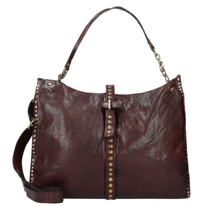 Campomaggi Sac à main en cuir 40 cm tasko00080 moro - Cdiscount ...