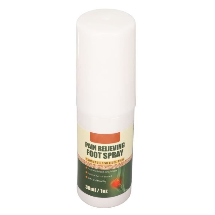 Cuque Spray anti-douleurs aux pieds 2 pièces 30ml pied talon douleur ...