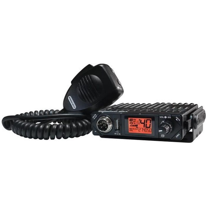 PRESIDENT Station de radio CB Bill - 40 canaux AM / FM - Cdiscount Auto