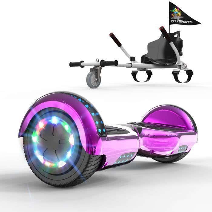 RCB Pack Hoverboard 6.5 Pouces Electrique Self-Balancing avec Bluetooth ... RCB Pack Hoverboard 6.5 Pouces Electrique Self-Balancing avec Bluetooth ...