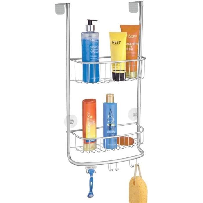 Rangement De Douche À Suspendre \ Étagère De Douche Au Montage Sans ...