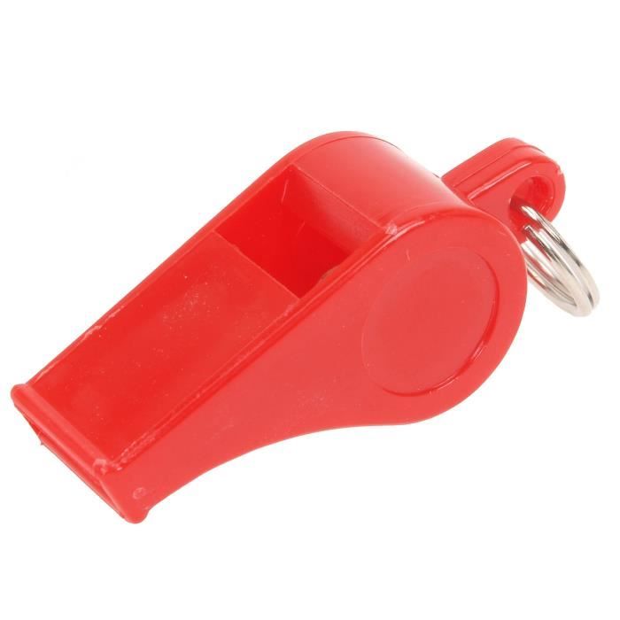 Sifflet arbitre Sifflet plastique rouge - Cdiscount