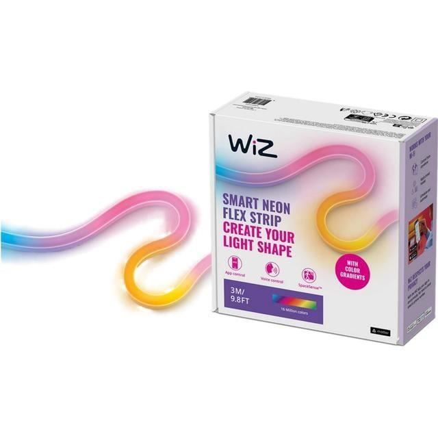 Ruban LED - WIZ - Multi-Color - 3 mètres - Flexible - Compatible Space ...