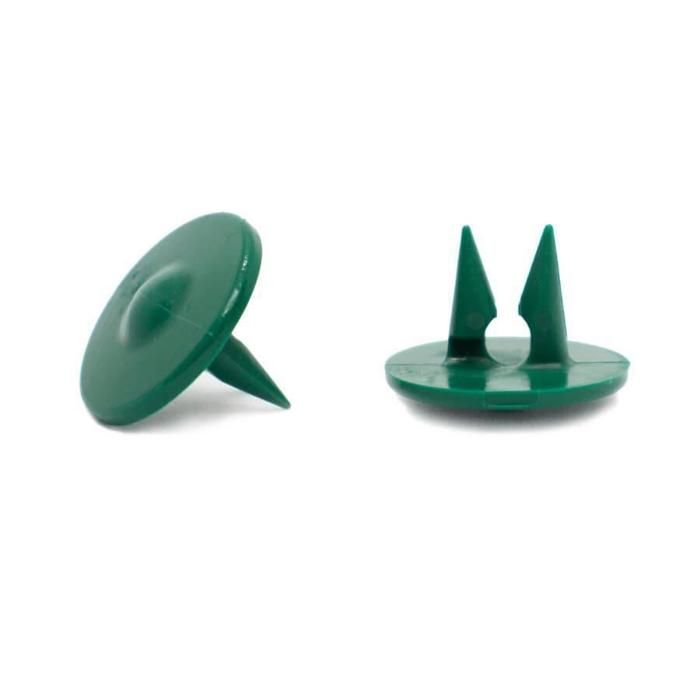 Clips rapide Vert de fixation pour brise-vue sur grillage rigide x 50 ...