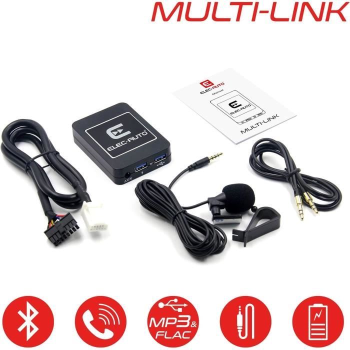 Interface Bluetooth - Usb Mp3 - Auxiliaire Pour Voiture Toyota Et Lexus | Kit Mains Libres ...