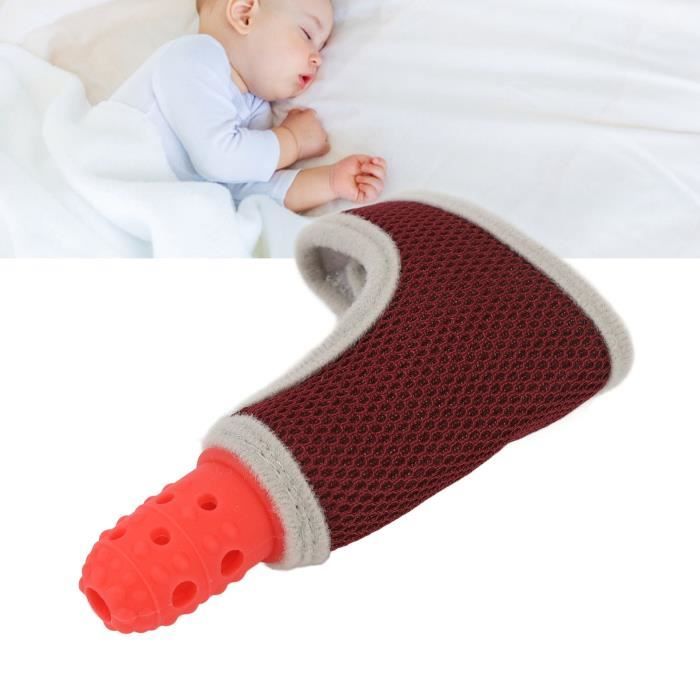 NEUF protège-doigt d'arrêt de pouce Bébé Doigt Garde Silicone Dentition ...