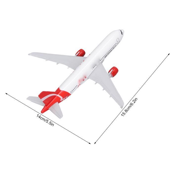 Modèle d'avion en alliage Modèle d'avion de ligne avec support simulé ...