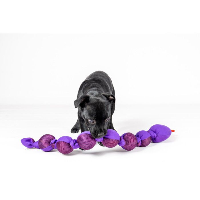 Jeux Serpent Snala Émoji Pourpre 85 cm pour chien - Flamingo ...