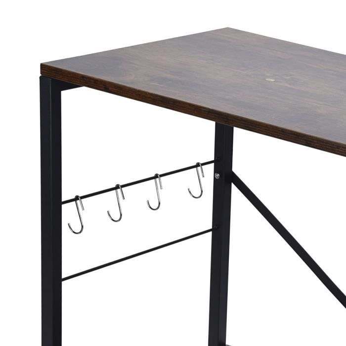 WER Support extensible 60x40x80 cm WERr micro - ondes, buffet de ...