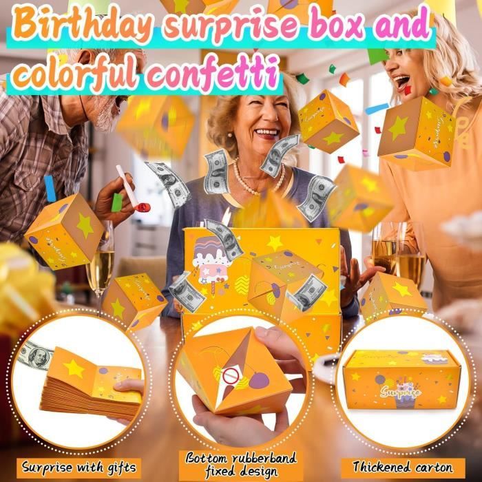 Surprise Box Gift Box, Boite Cadeau Creative, Diy Surprise Boîte D ...