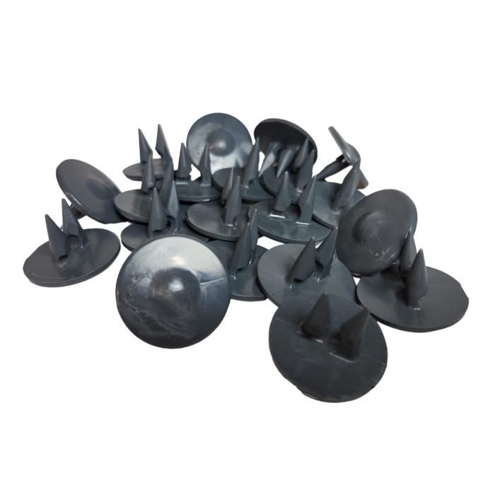 Clips rapide Vert de fixation pour brise-vue sur grillage rigide x 50 ...