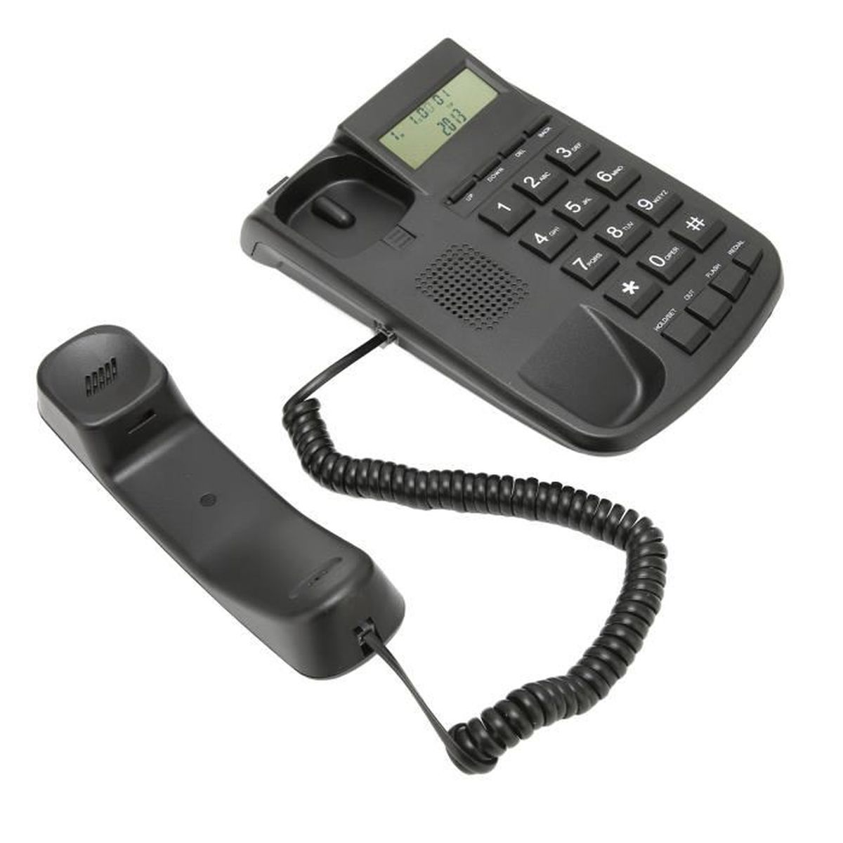 LAN Téléphone Filaire Identification De L'Appelant Gros Boutons Réglage ...