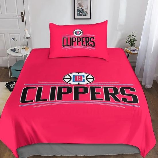 Los Angeles Clippers Housses De Couettes 3D Imprimé Ensemble De Literie ...
