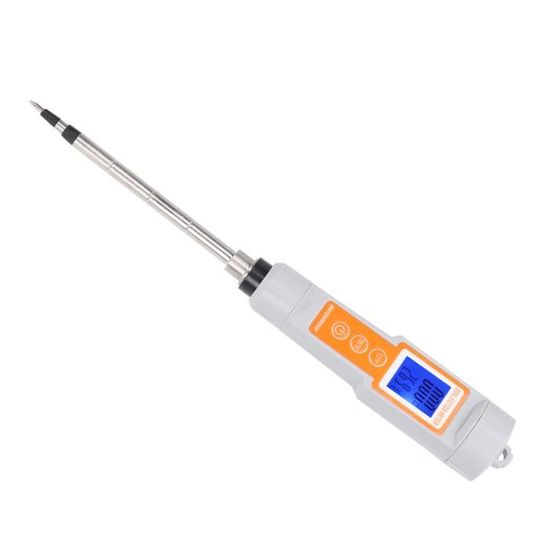 HURRISE Soil EC Meter, Soil Sensor Electrode Sensing Probe for ...