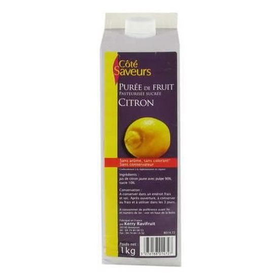 Ravifruit, Purée de citron, 1 L - Cdiscount Au quotidien