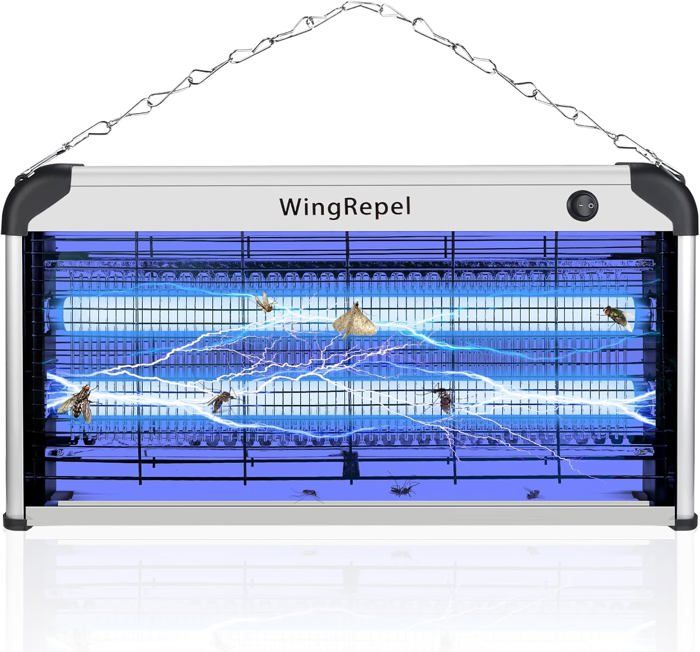 Moustique Electrique Professionnel 30W, 120㎡ Lampe Uv Anti Moustique ...