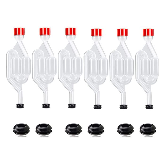 Kit Sas de Brassage, 6 Sas et 12 Bagues D'éTanchéIté, Sas à Vin en ...
