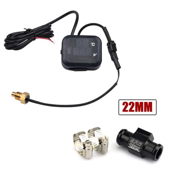 Compteur,Compteur de température d'eau pour moto,voltmètre,téléphone ... Compteur,Compteur de température d'eau pour moto,voltmètre,téléphone ...