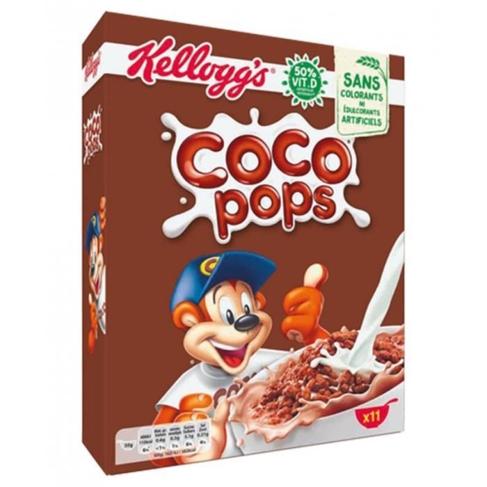 Kellogg’s Coco Pops 350g (lot de 3 paquets) - Cdiscount Au quotidien