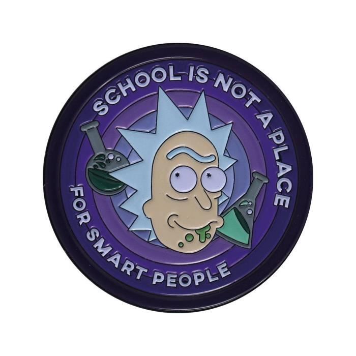 Fanattik Rick And Morty Pins Rick And Morty Limited Edition