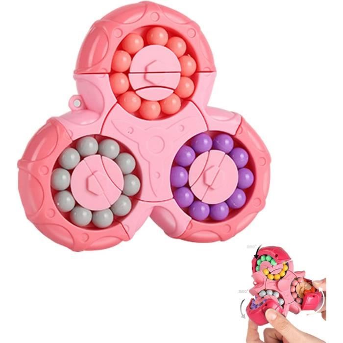 Magic Bean Cube Fidget Toy-Puzzle De Doigt Rotatif, Jouet Créatif De ...