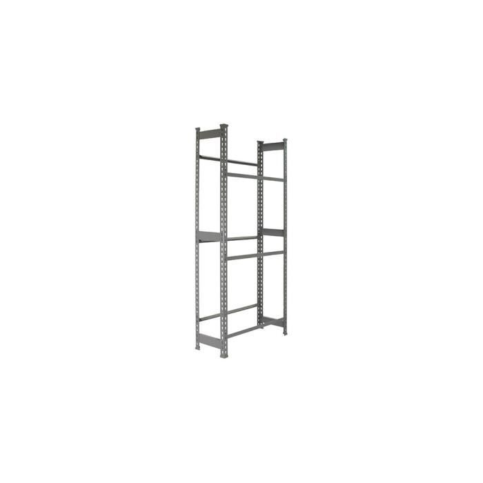 Etagère à casier 3 niveaux - SIMON RACK - KIT SIMONBOTTLE 3-1800x800x300 GRIS - Métal - Gris ...