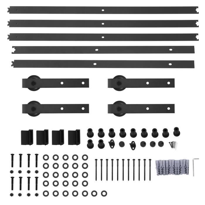 Rail de levage de porte de grange - SURENHAP - 16ft - Acier au carbone ...