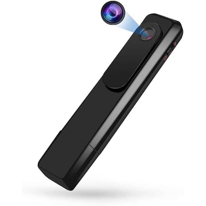 1080P Full Hd Hd Hd Hidden Spy Caméra Portable Pocket Clip Portable ...