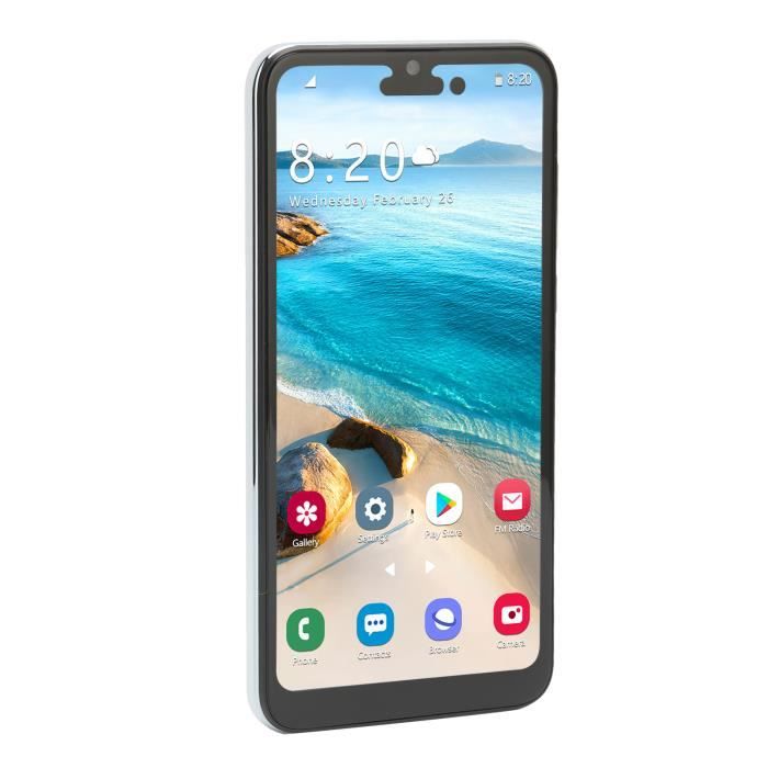 YUM- Téléphone portable ABS Smartphone 6,1 pouces Verre ABS 4 Go de 64 ...