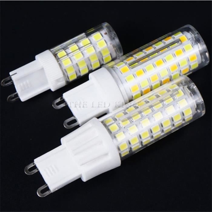AMPOULE LED,Blanc froid-18W--Ampoule led G9 10X, remplacement de lampe ...