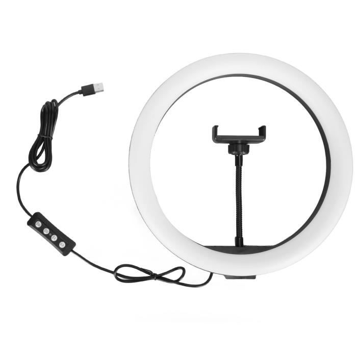 LED Circle Light avec Support pour Live Streaming et Selfies ...