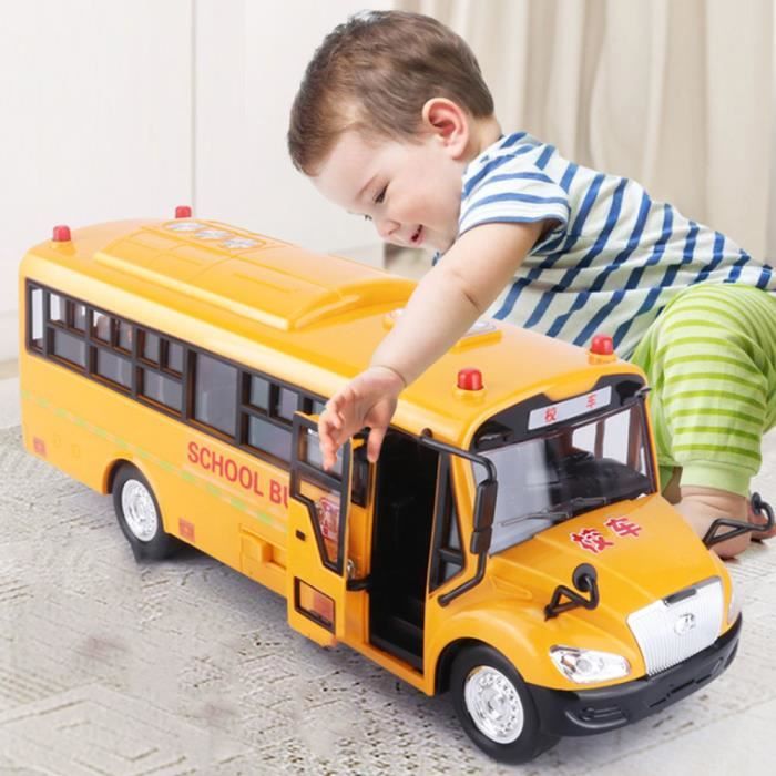 Pwshymi Jouet d'autobus scolaire Jouets éducatifs de Bus scolaire d ...