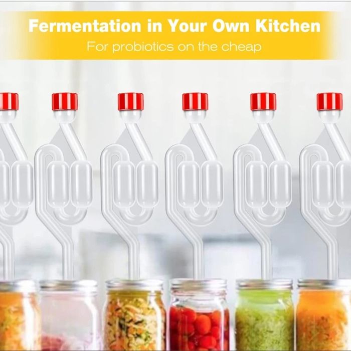 Kit Sas de Brassage, 6 Sas et 12 Bagues D'éTanchéIté, Sas à Vin en ...