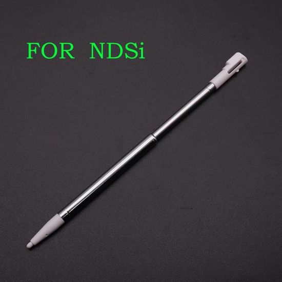 NDSi-Stylet en métal réglable pour Nintendo, stylo tactile en plastique ...