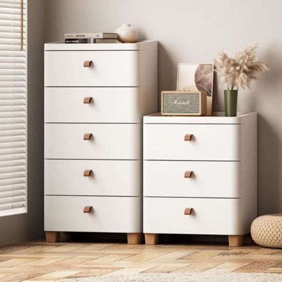 Commode En Plastique, Table De Chevet De Chambre, Meuble De Rangement ...