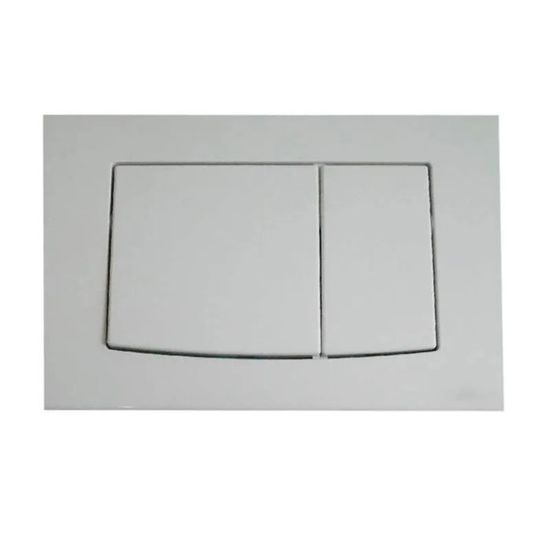Plaque double debit ABS blanche Valsir Winner 2 - Cdiscount Bricolage